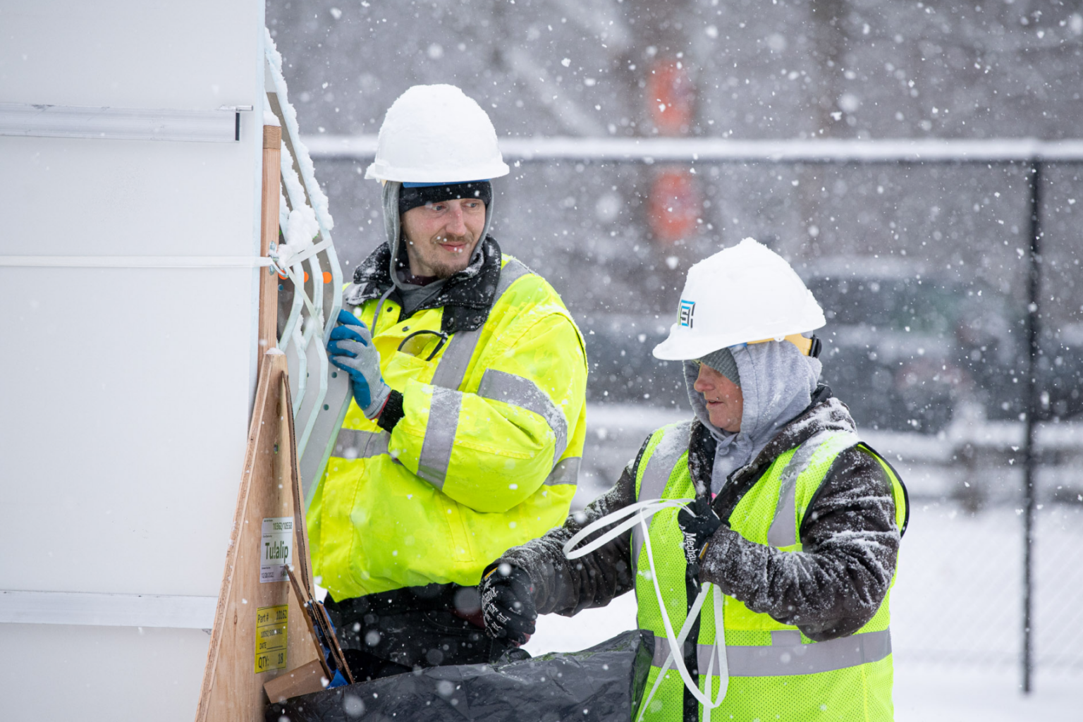 Pallet builds its 100th village - Pallet Shelter